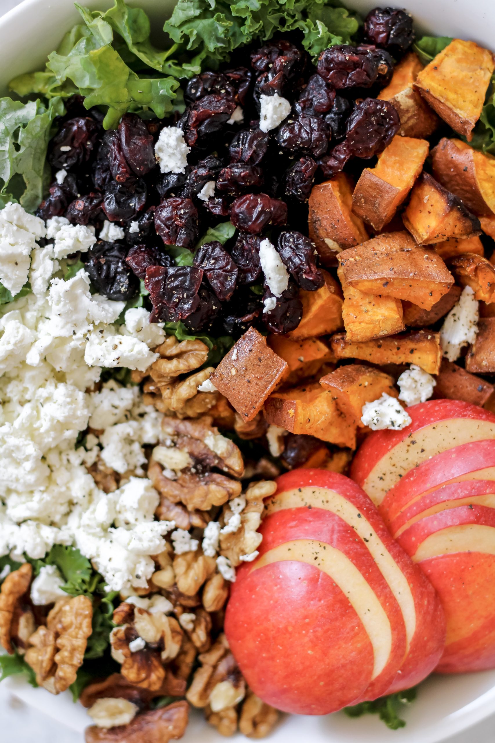 Fall Harvest Kale Salad – Live Healthy with Lexi