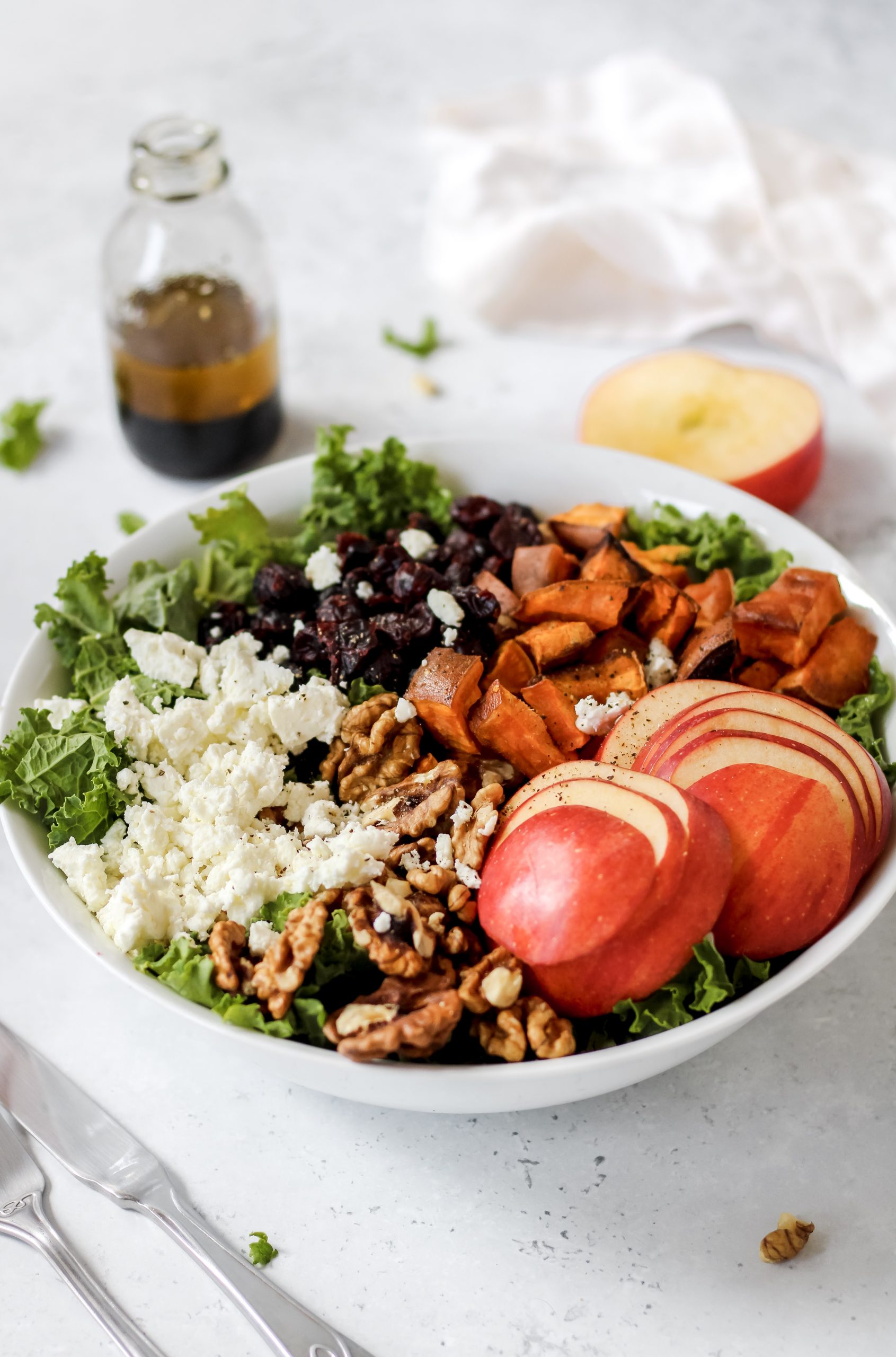 Fall Harvest Kale Salad – Live Healthy with Lexi