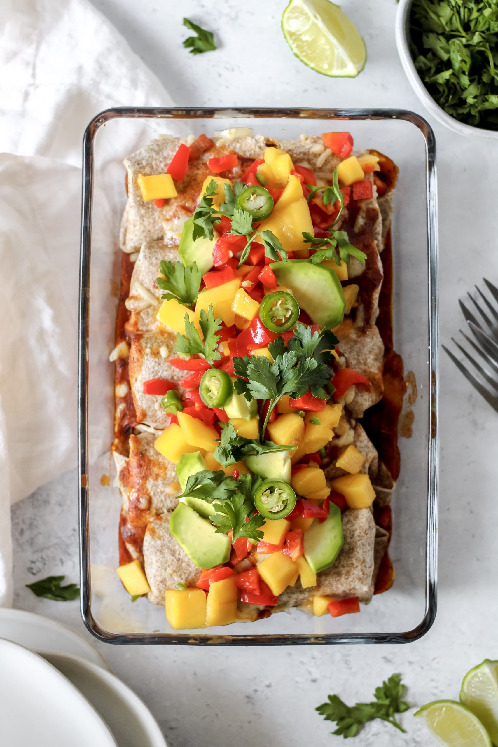 Healthy Chicken Enchiladas – Live Healthy with Lexi
